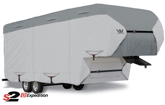 Fifth Wheel Trailer Cover 390" L x 102" W x 120" H | S2 Expedition RV ...