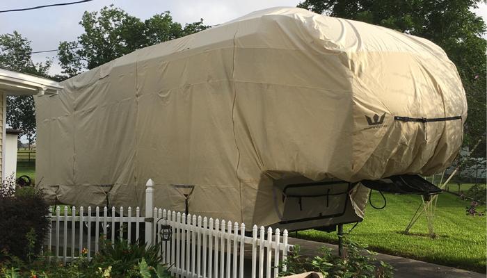 Travel Trailer Cover Fits 16' Long Travel Trailer | Expedition RV Covers