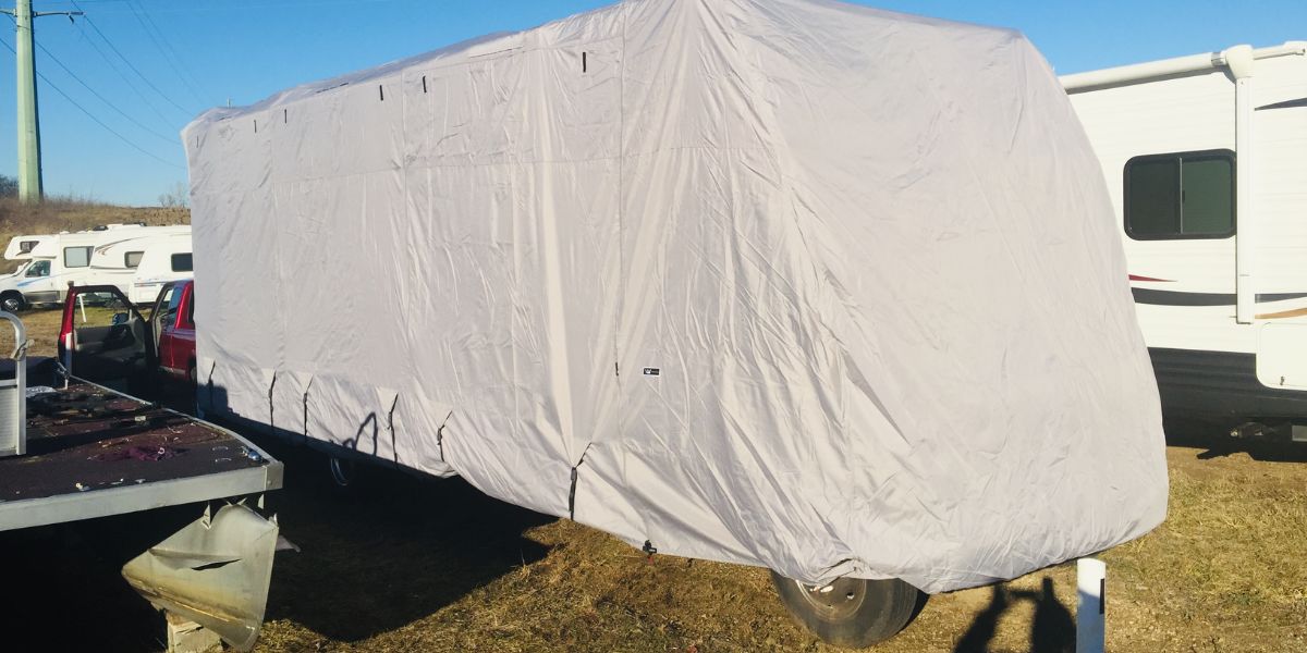 Class A RV Cover Fits 33' Long Class A RV | S2 Expedition RV Covers