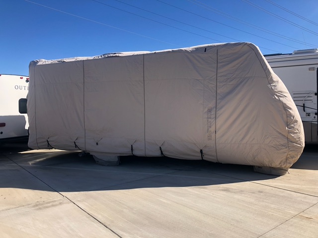 Class A RV Cover Fits 33' Long Class A RV | S2 Expedition RV Covers