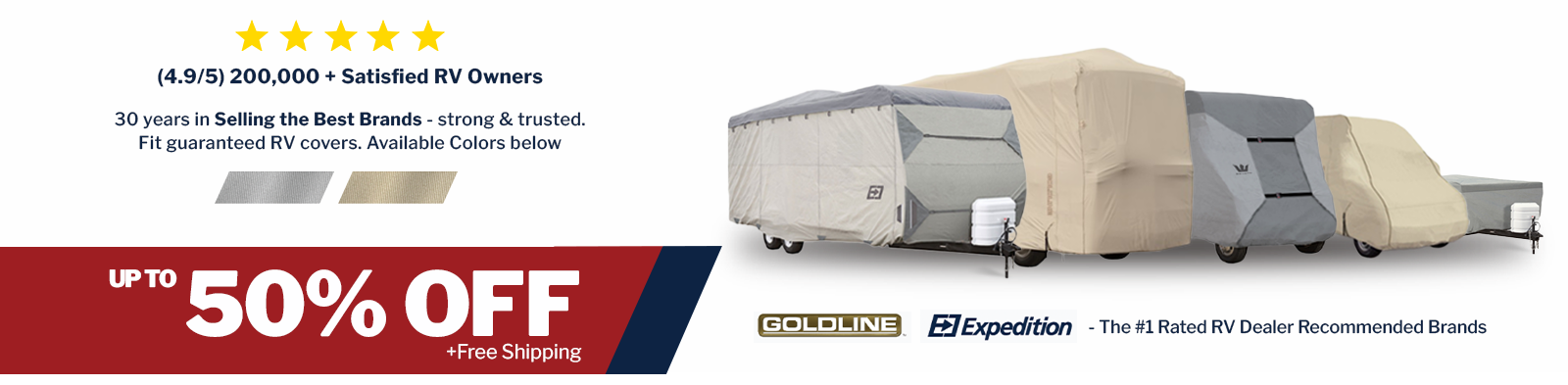 RV Covers and Travel Trailer Covers | National RV Covers