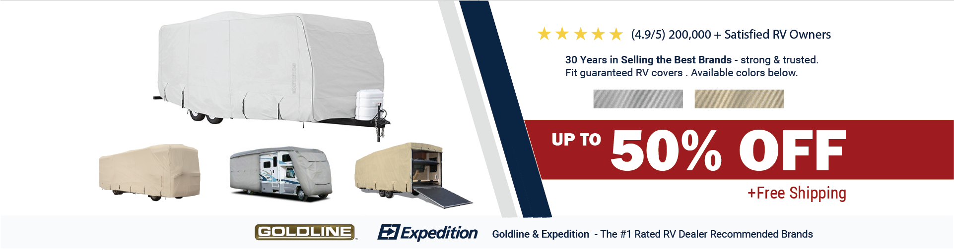 RV Covers and Travel Trailer Covers | National RV Covers